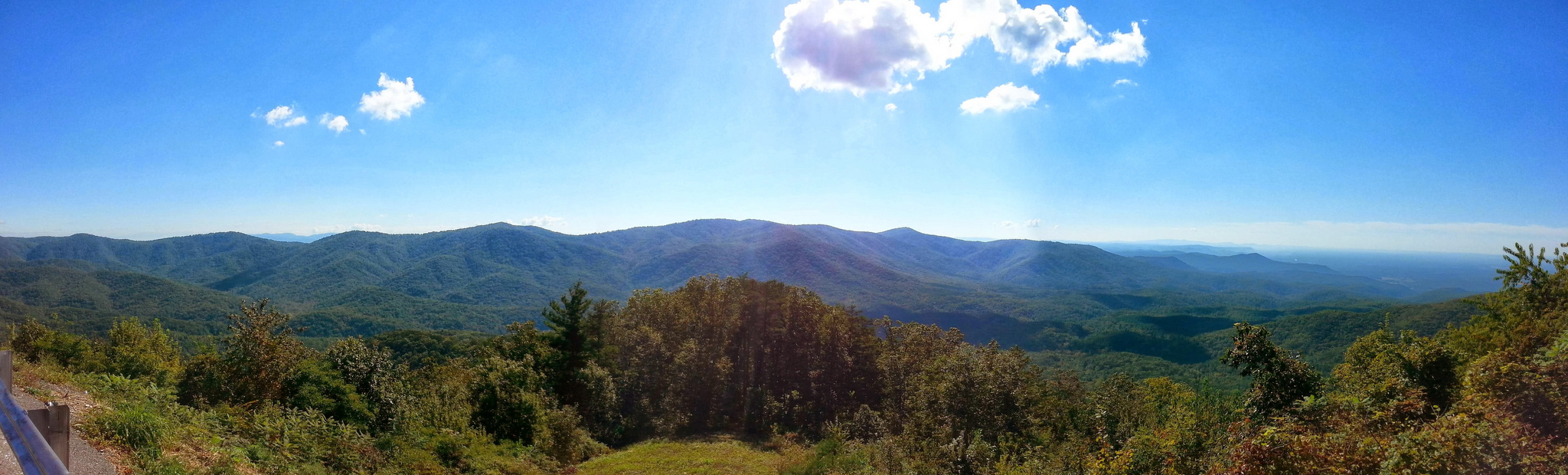 Virginia Blue Ridge Mountains Region Map