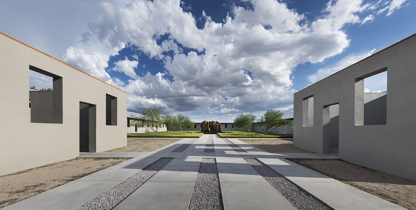 Robert Irwin Art Installation Stands Tall In Marfa, Texas
