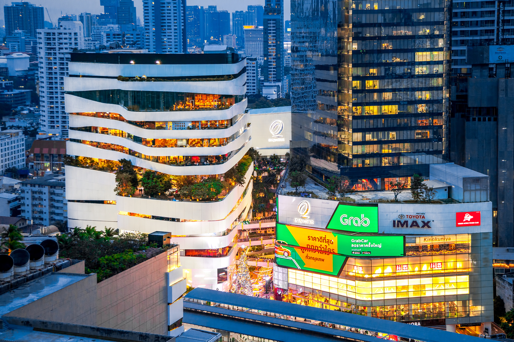 This Mall in Bangkok Has a Stunning Indoor Waterfall