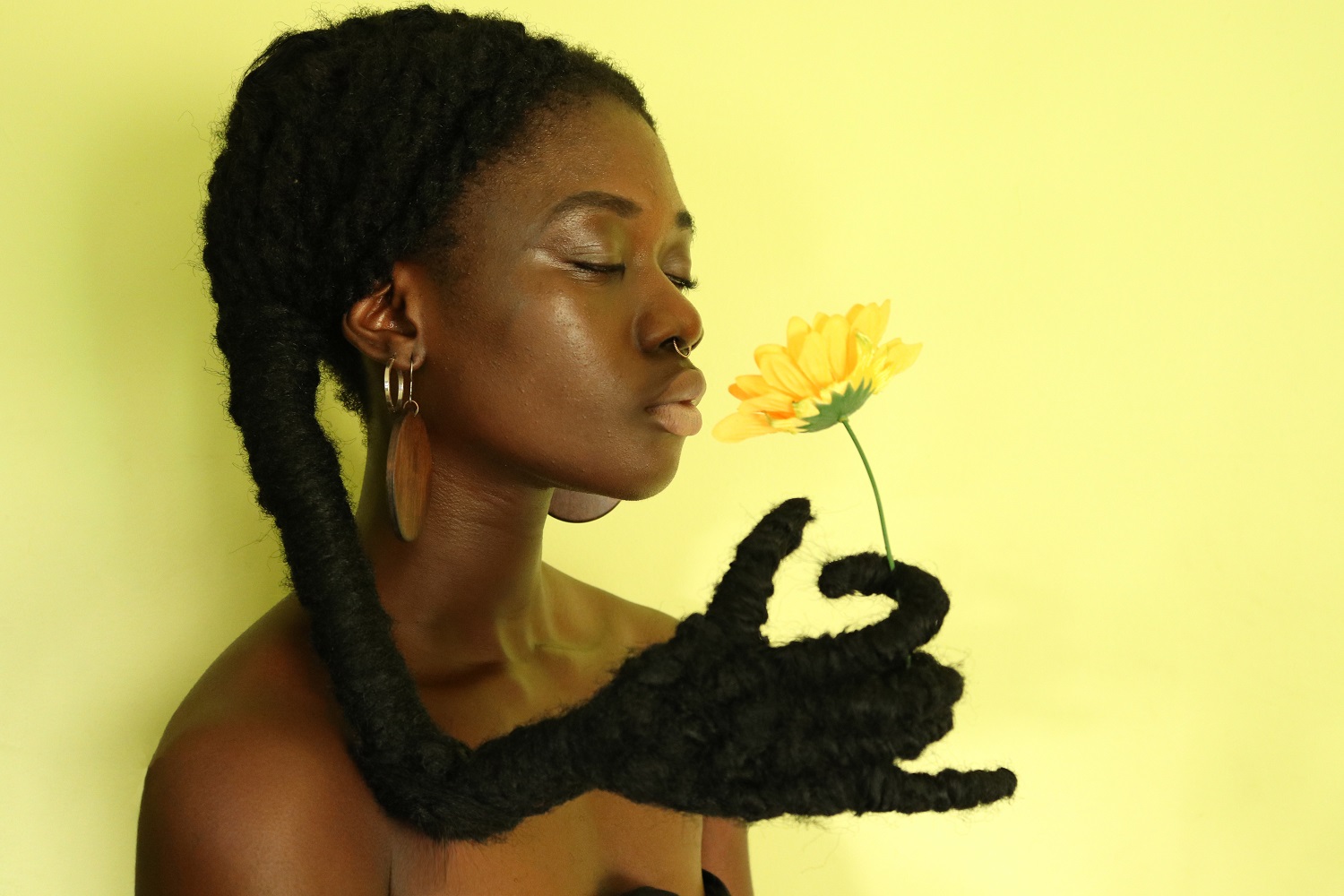 This Artist's Natural Hair Is Literally A Work of Art | Lipstick Alley