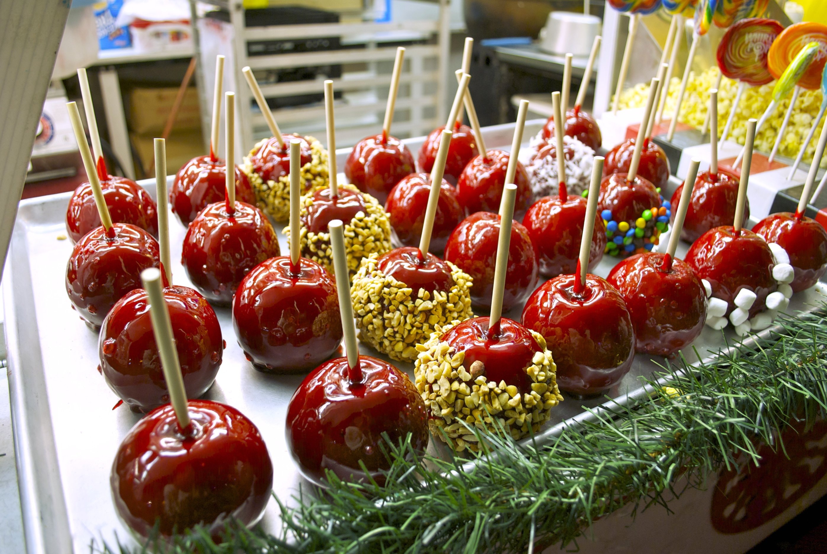 Christmas Candy Apples