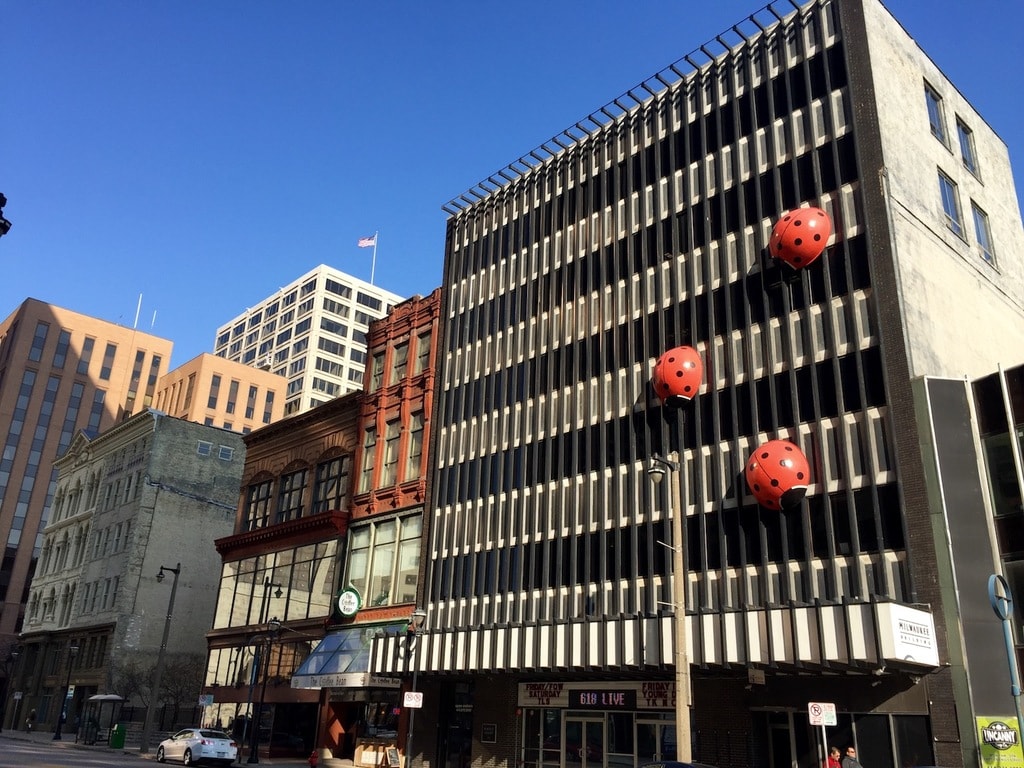 Why There Are Giant Lady Bugs on This Milwaukee Building