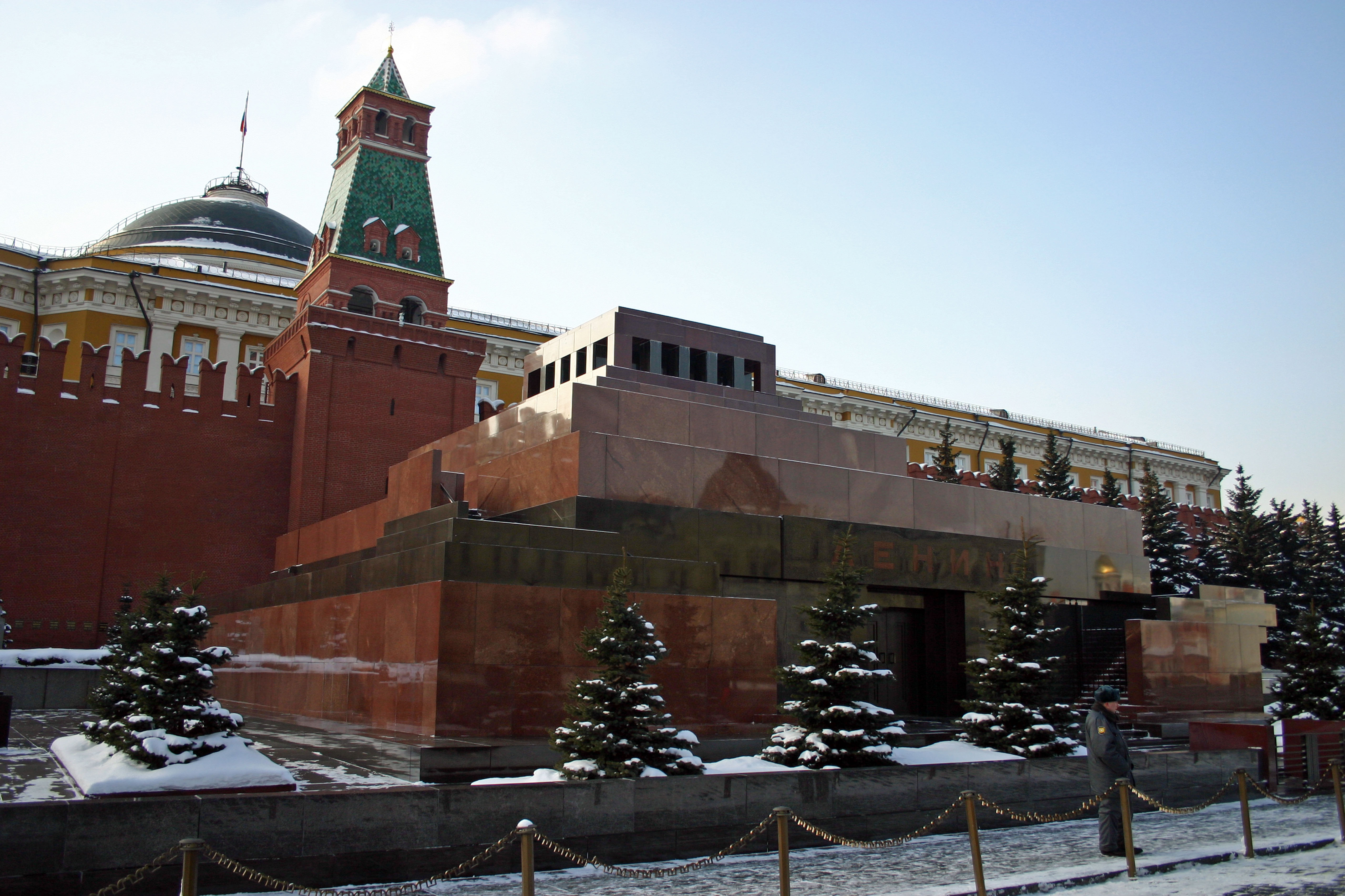 Lenins Body On Display